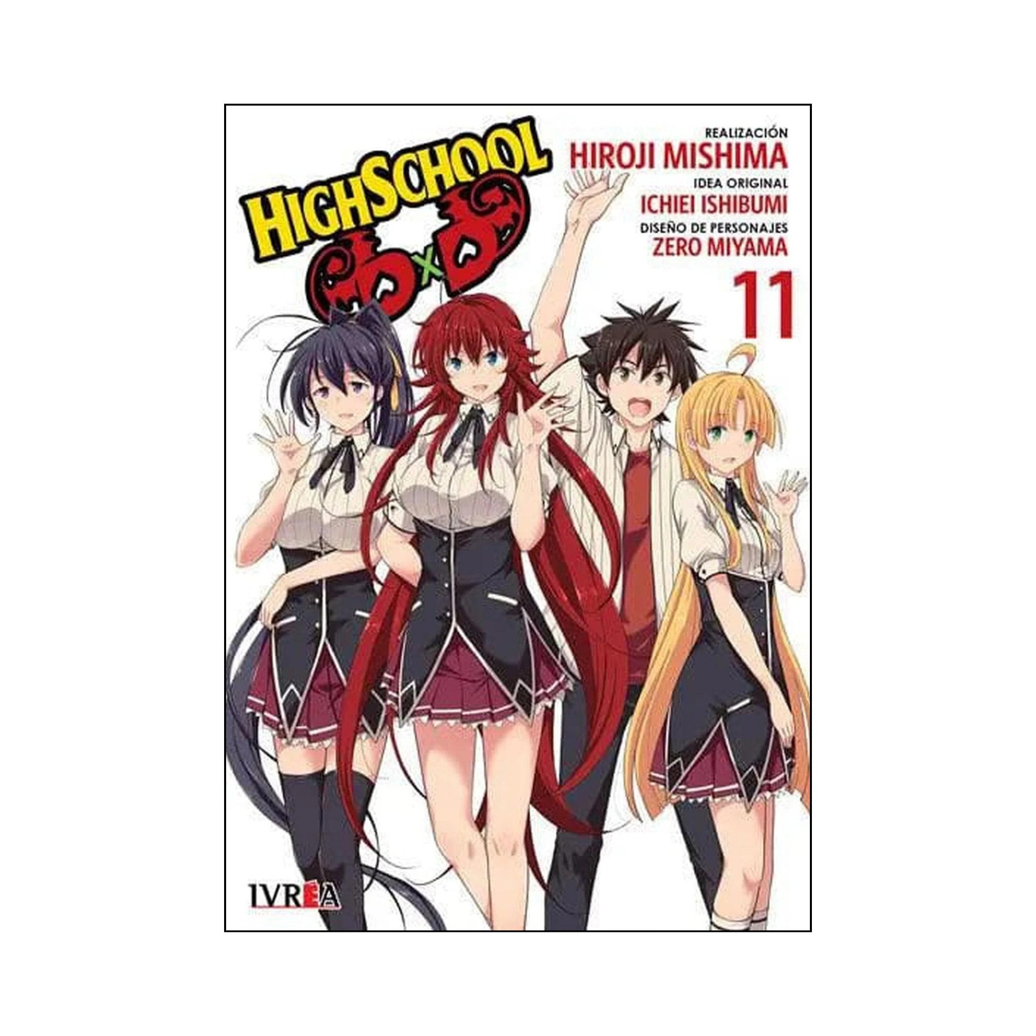 Manga Highschool DXD - Editorial Ivrea Argentina – NIZE STORE