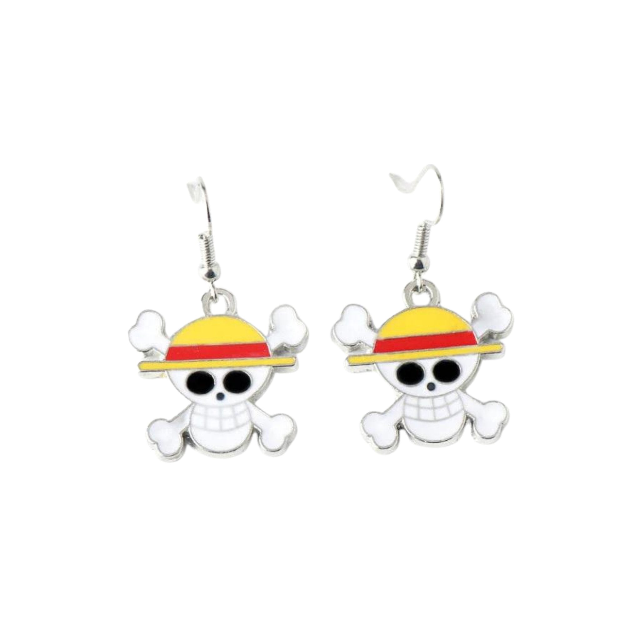 Aretes Calavera Luffy Colgantes - One Piece – NIZE STORE