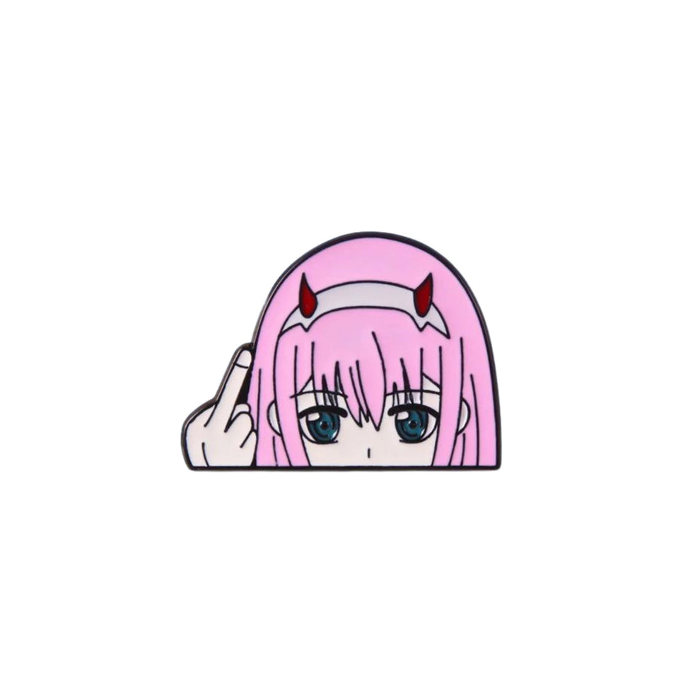 Broche / Pin Zero Two Sacando El Dedo - Darling In The Franxx – NIZE STORE