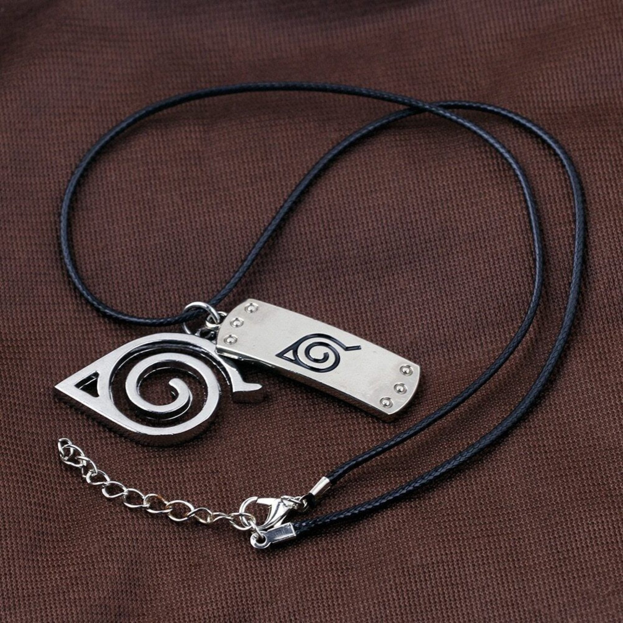 Collar Bincha Y Símbolo Konoha - Naruto – NIZE STORE
