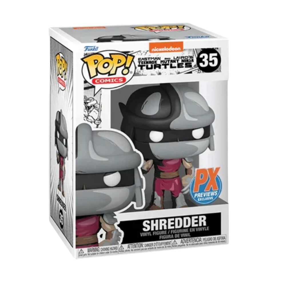 Funko Pop Shredder Px Exclusive Comic #35 - Tortugas Ninja /CAJA CON D ...