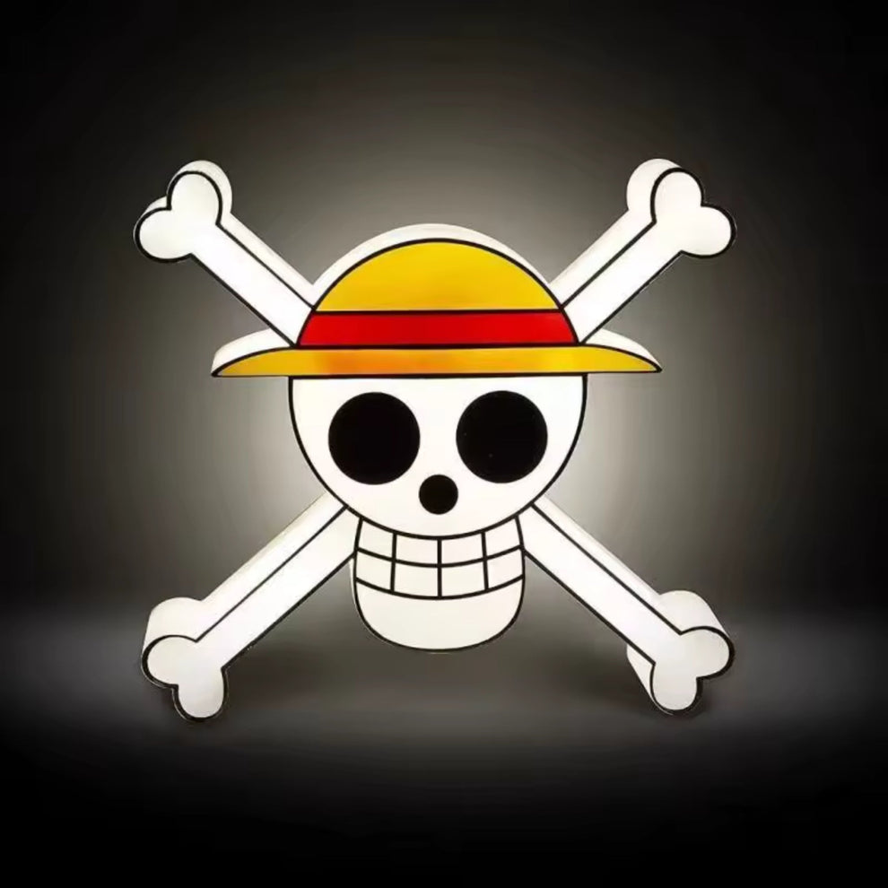 Lampara De Noche Led Calavera De Luffy - One Piece – NIZE STORE
