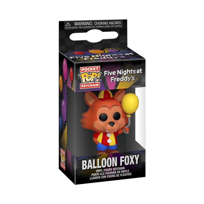 Pocket Pop Ballon Foxy - Five Nights At Freddys – NIZE STORE
