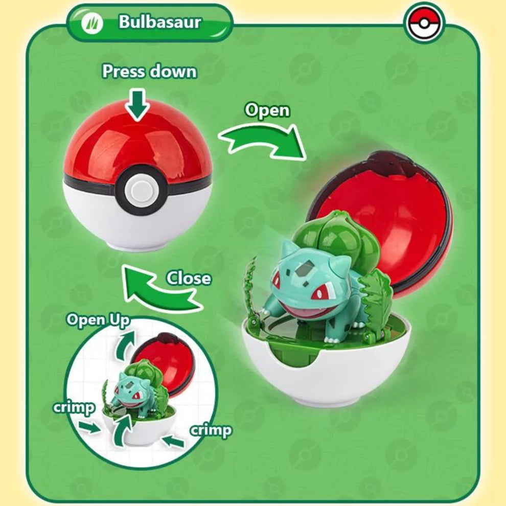 Pokebola Bulbasaur - Pokemon / OFICIAL – NIZE STORE