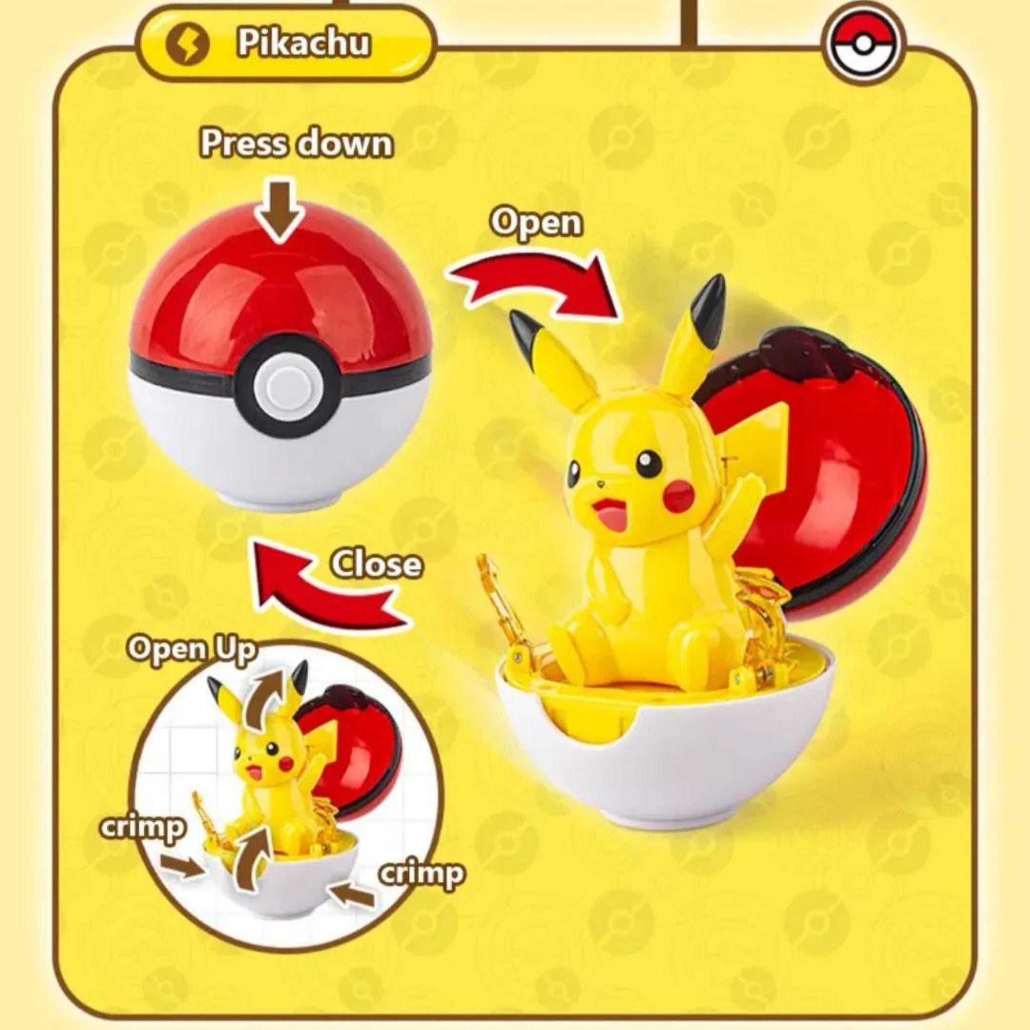 Pokebola Pikachu - Pokemon – NIZE STORE