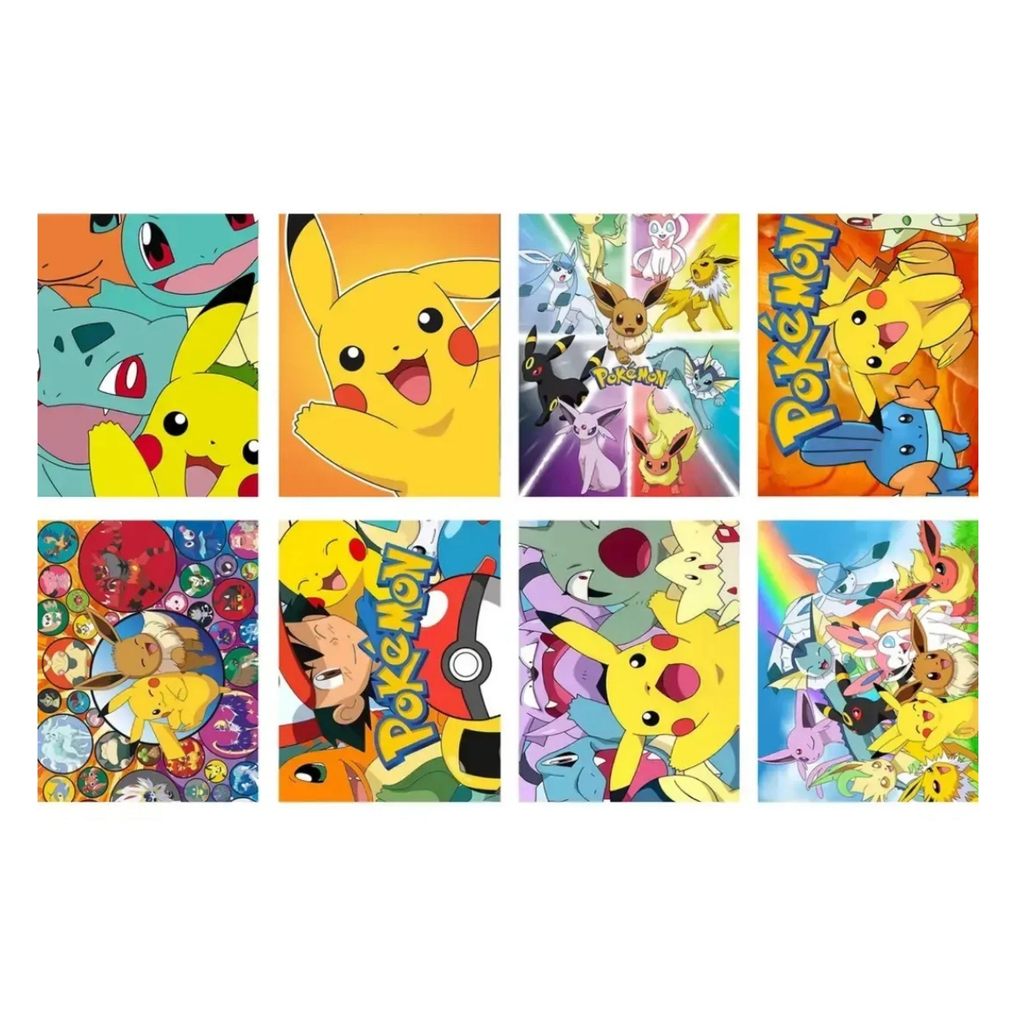 Set 8 Posters Pokemon - Pokemon – NIZE STORE