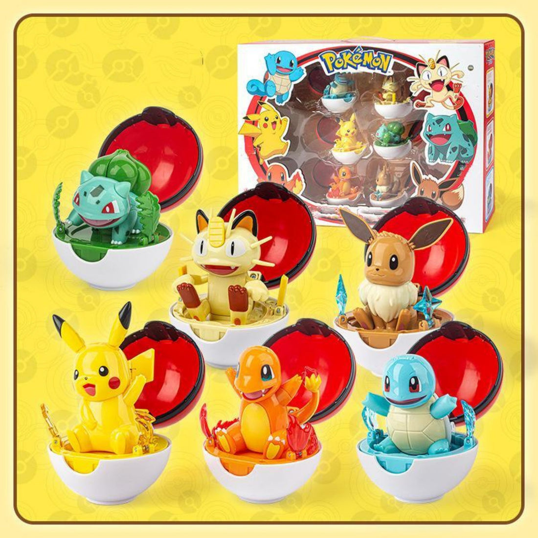 Set De 6 Pokebolas Pokemon - Pokemon – NIZE STORE