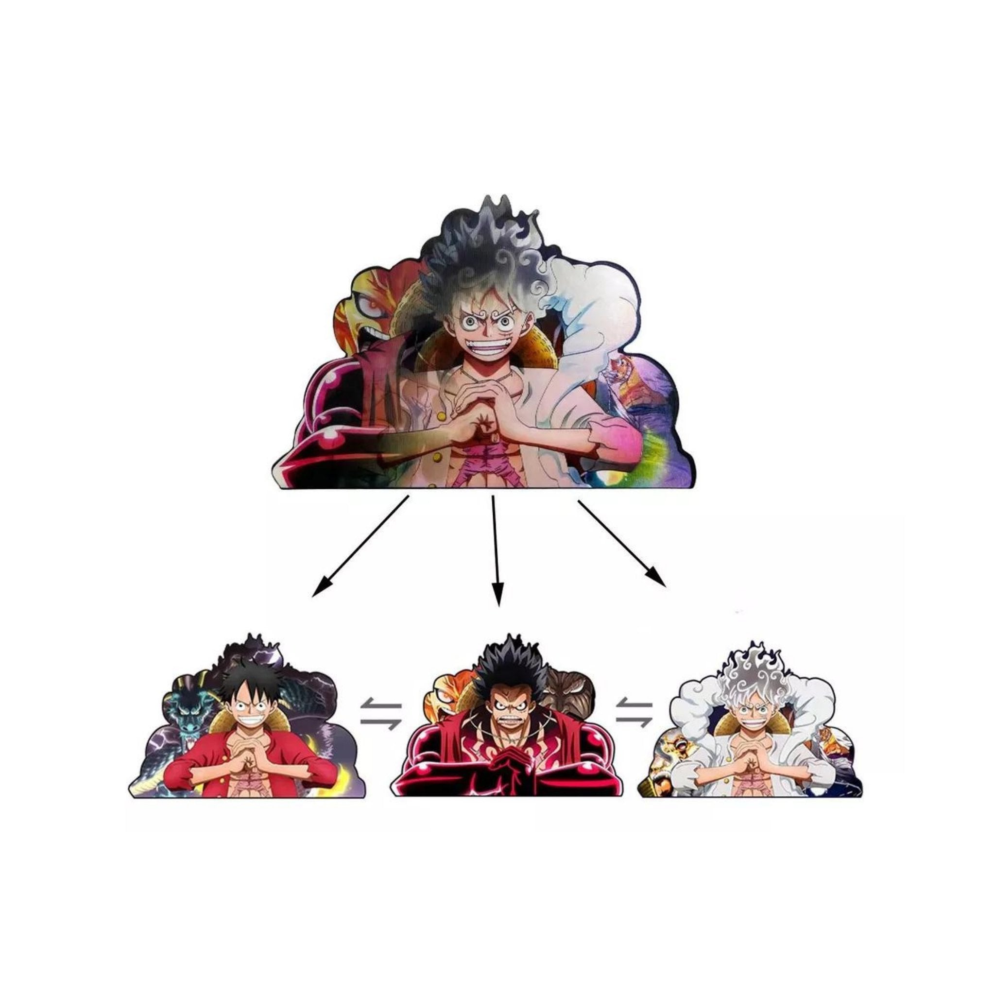 Sticker 3D Luffy - One Piece – NIZE STORE